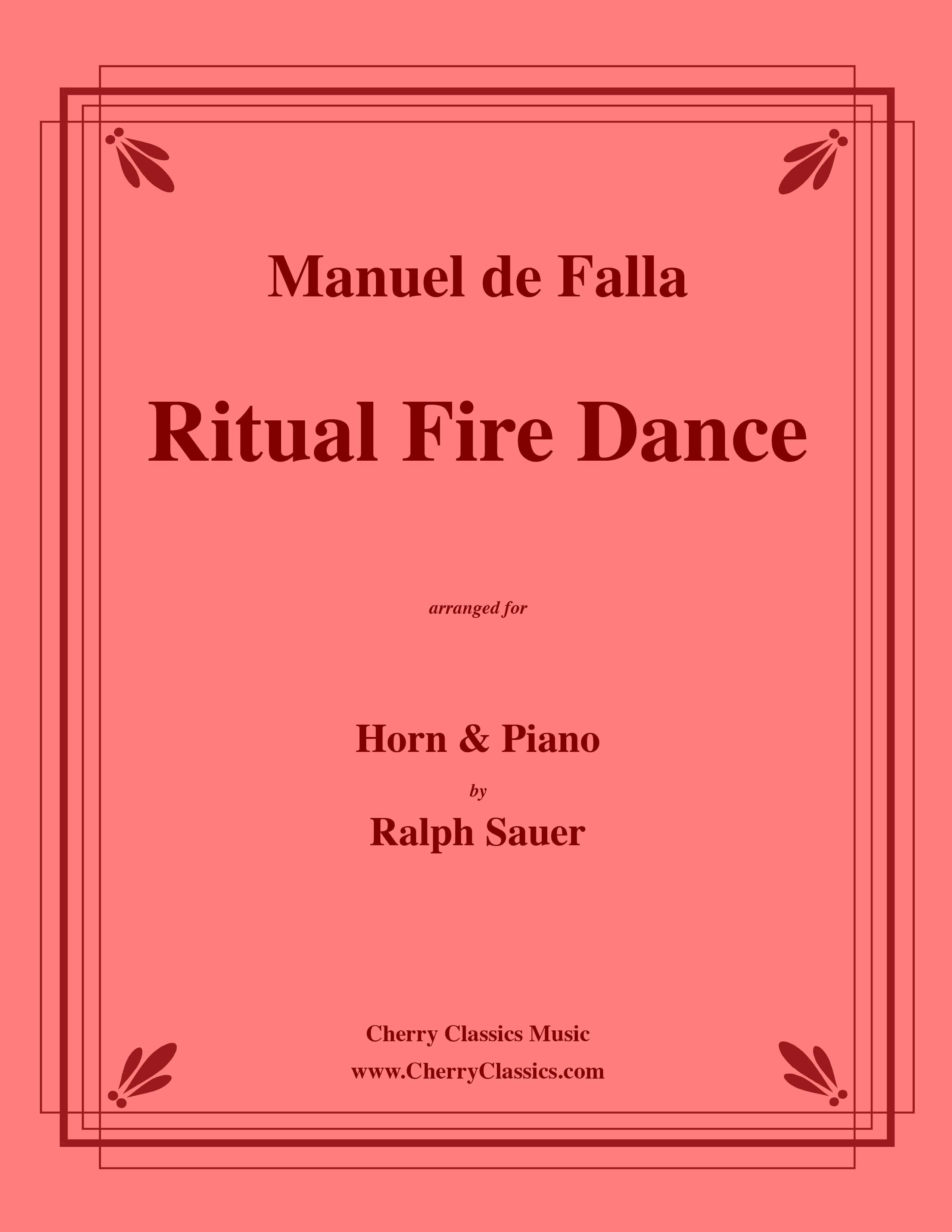 Falla - Ritual Fire Dance for Horn and Piano – Cherry Classics Music